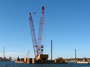 CJ Mahan Construction for Kentucky Dam Lock Addition: Bridges Substructures